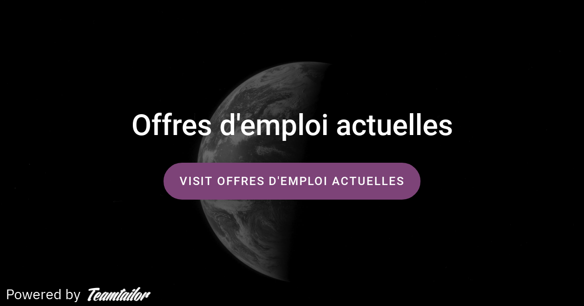 Offres d'emploi actuelles - Science me Up