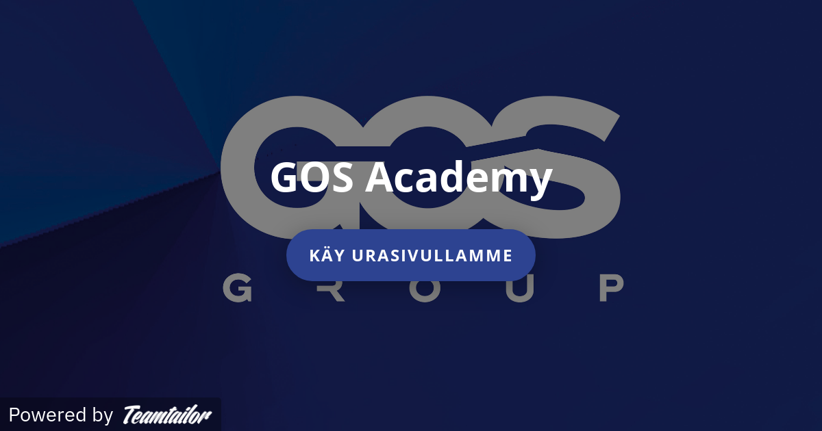 GOS Academy - GOS Group Oyj