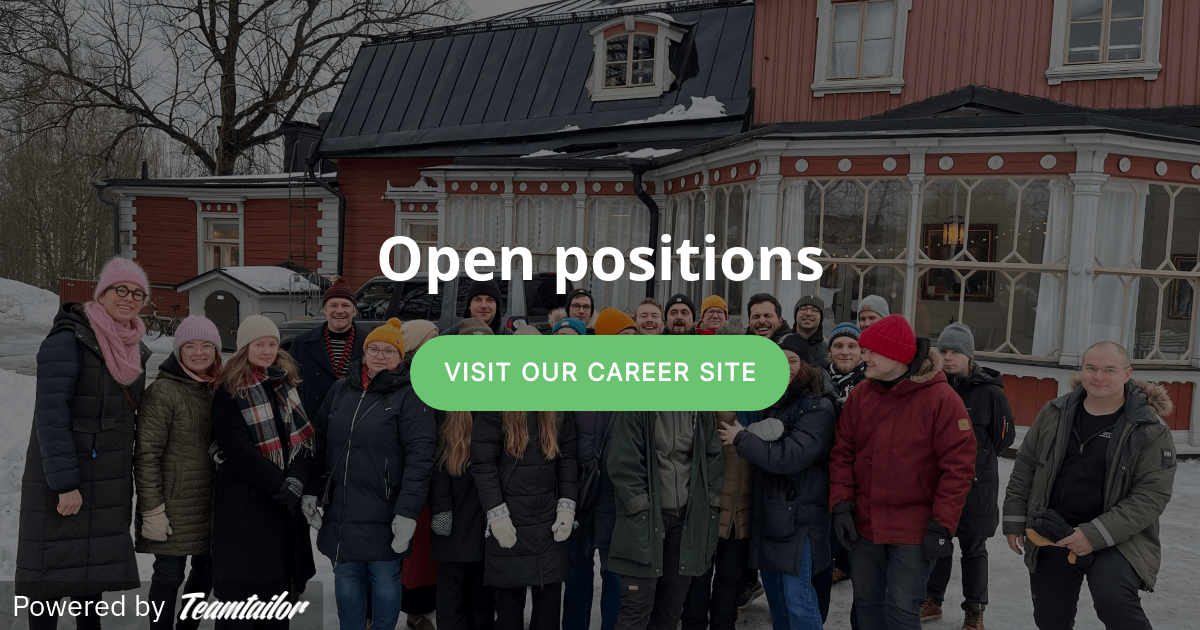 Open positions - Aeromon