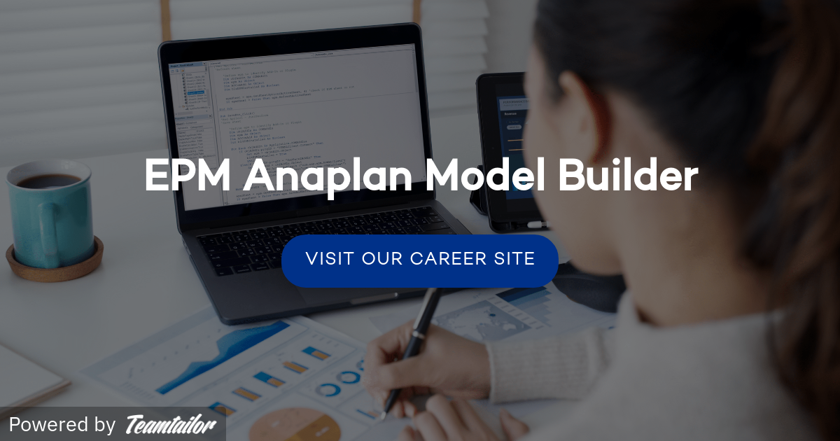 EPM Anaplan Model Builder - Keyrus EPM