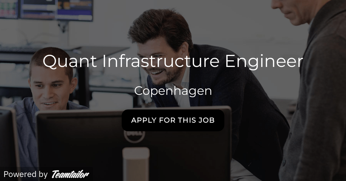 Quant Infrastructure Engineer - Alipes
