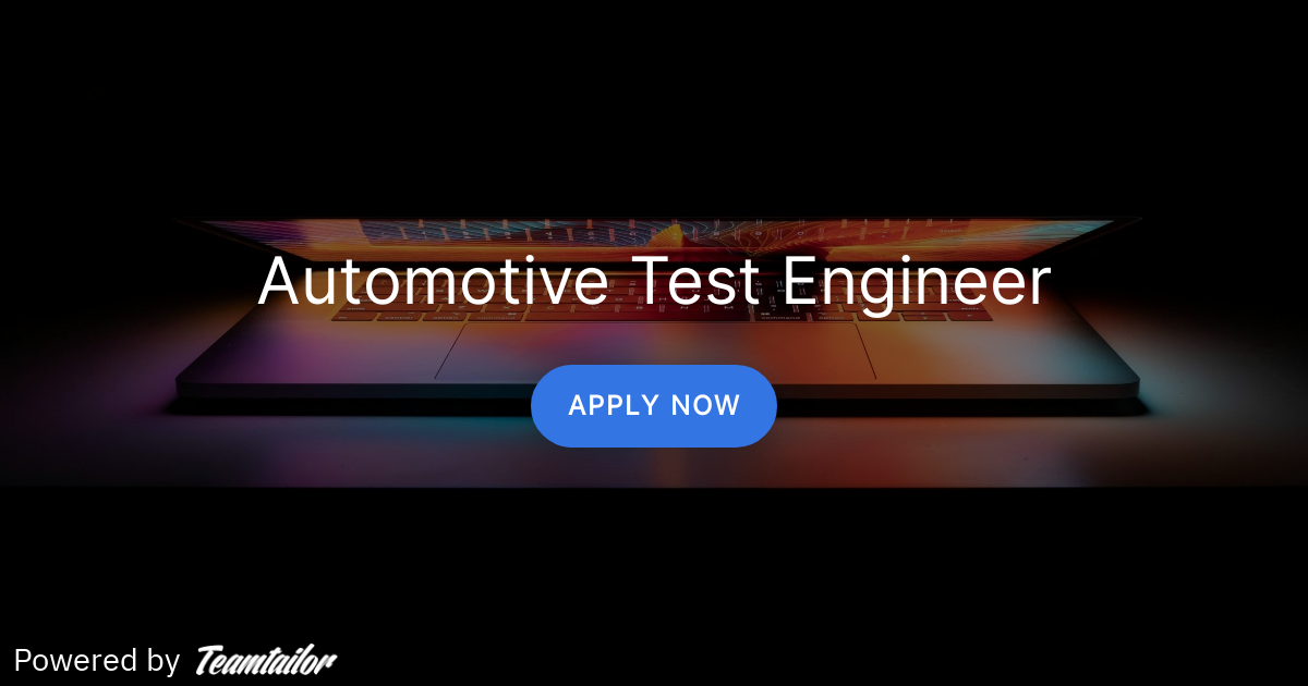 Automotive Test Engineer MittLogik