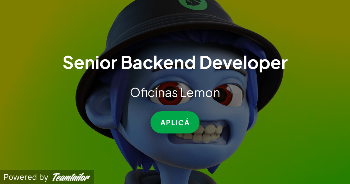 Senior Backend Developer - Lemon
