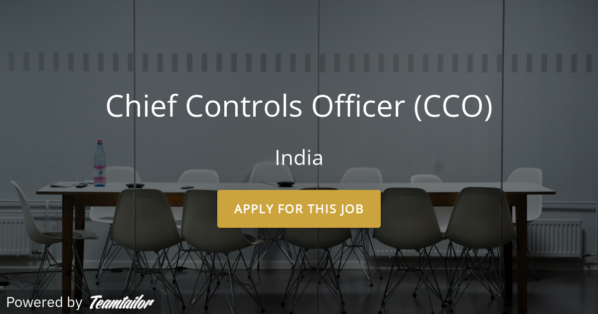 Chief Controls Officer (CCO) - Board Match-Up