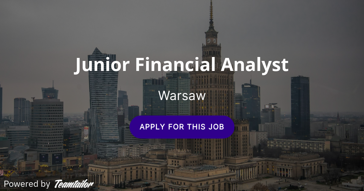Junior Financial Analyst - Infotree Global Solutions