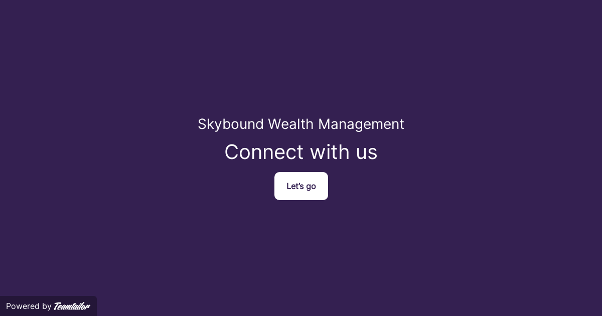 Skybound Wealth Management – Connect