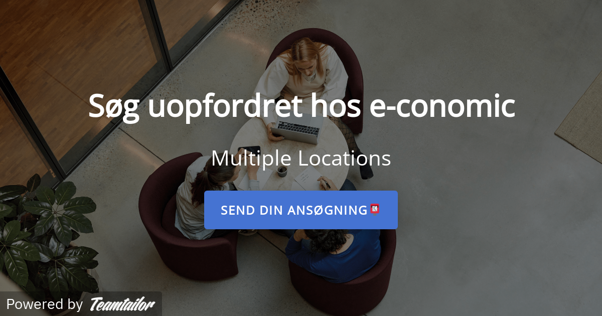 Søg uopfordret hos e-conomic - Visma e-conomic A/S