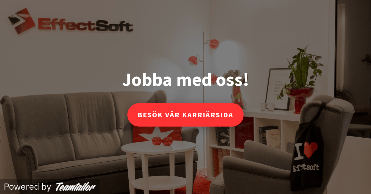 Jobba med oss - Effectsoft