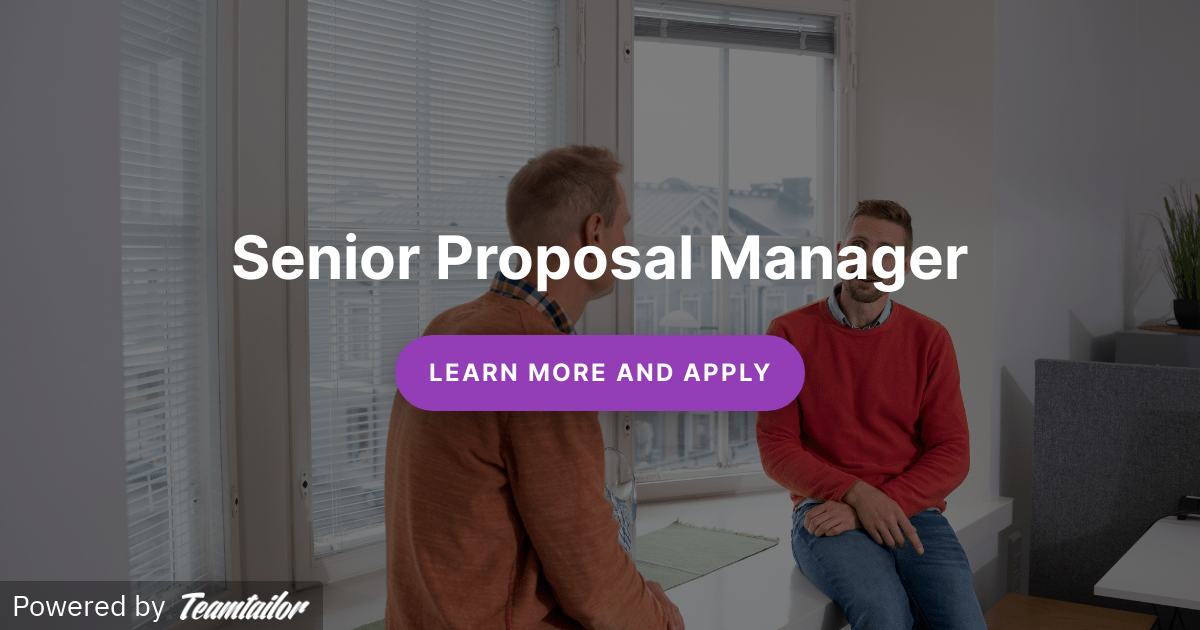 Senior Proposal Manager - Choice Talents and Brands