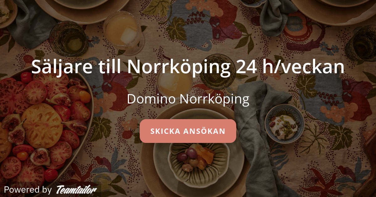 Butikssäljare 24h/v, Indiska i Galleria Domino, Norrköping - Indiska