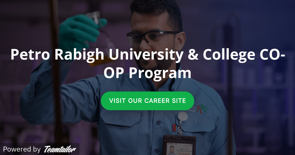 University & College CO-OP Program - Petro Rabigh