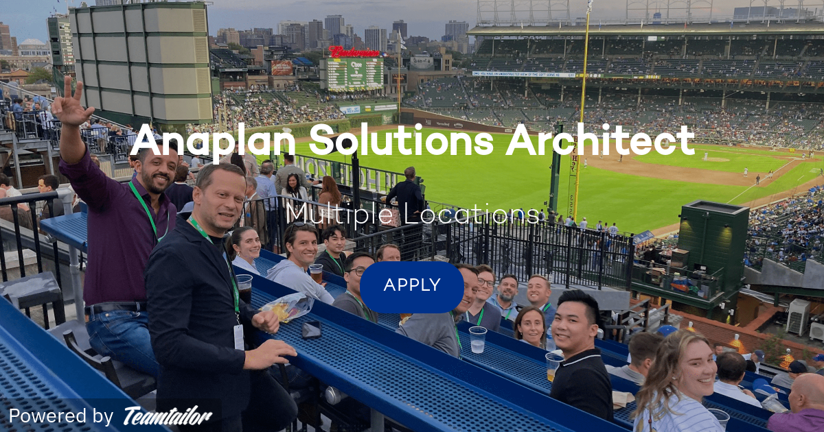 Anaplan Solutions Architect - Keyrus EPM