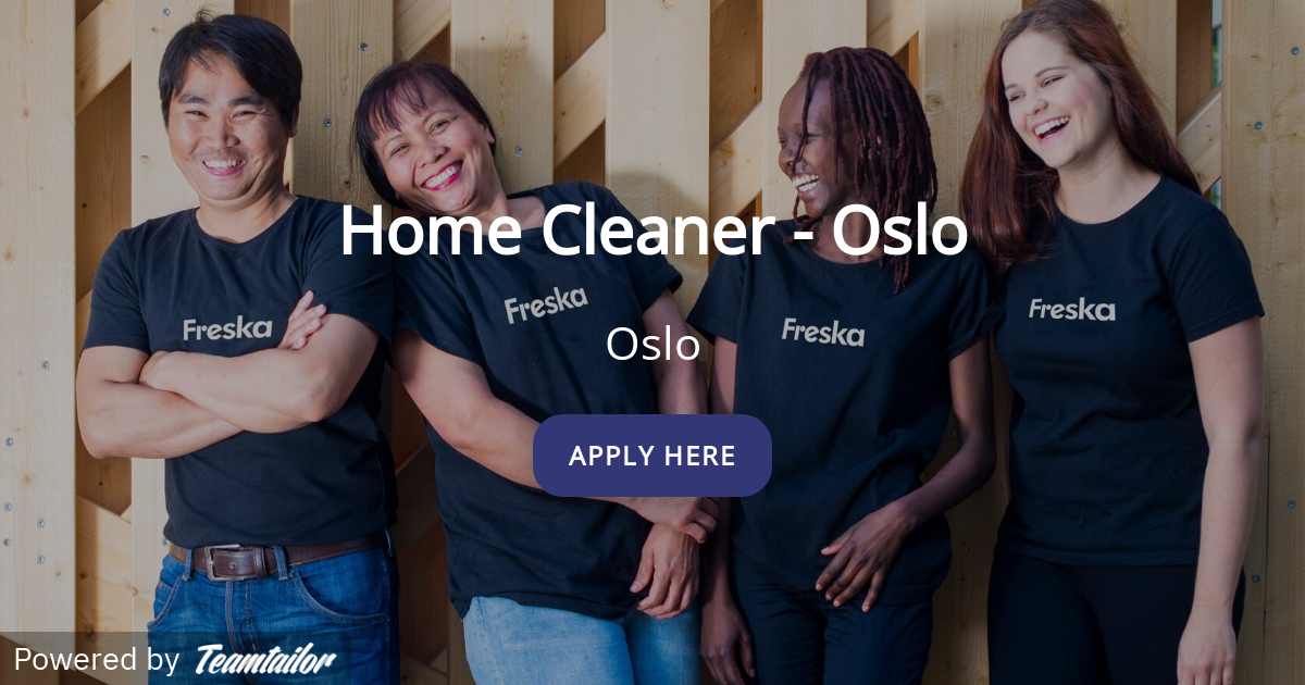 Home Cleaner - Oslo - Freska