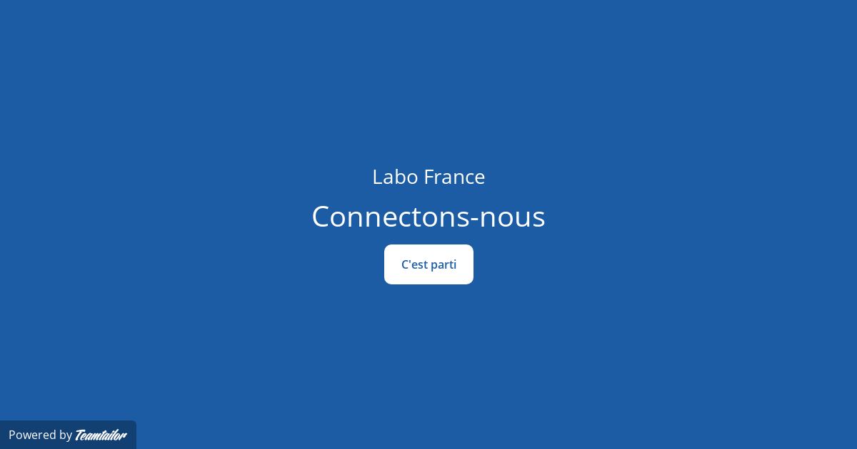 Labo France – Connect