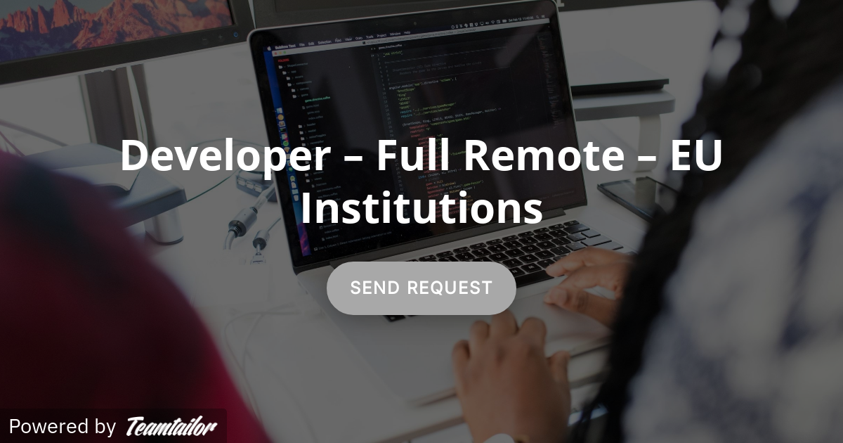 Developer – Full Remote – EU Institutions - The White Team