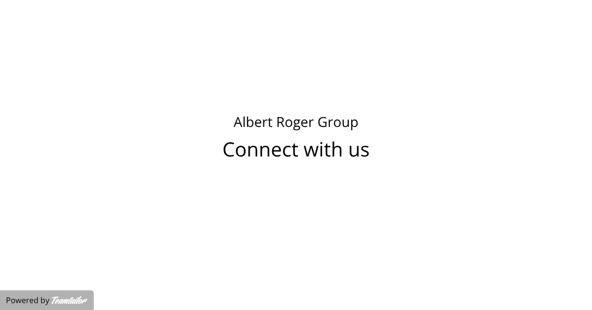 Albert Roger Group – Connect