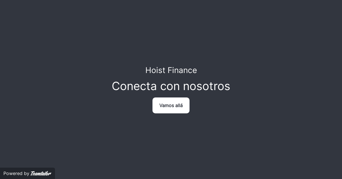 Hoist Finance – Connect