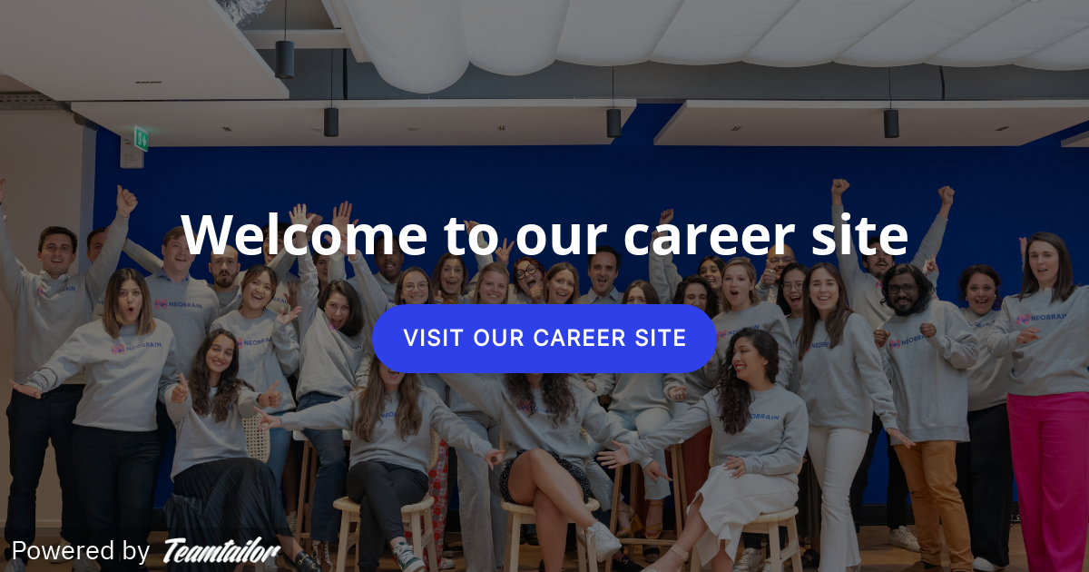 Welcome to our career site - Neobrain