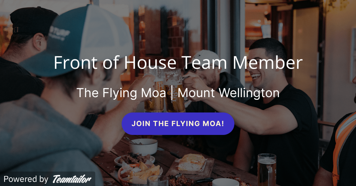 Front of House Team Member - Star Group