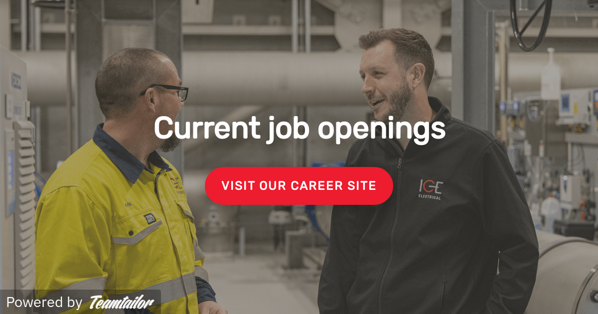 Current job openings - ICE Electrical