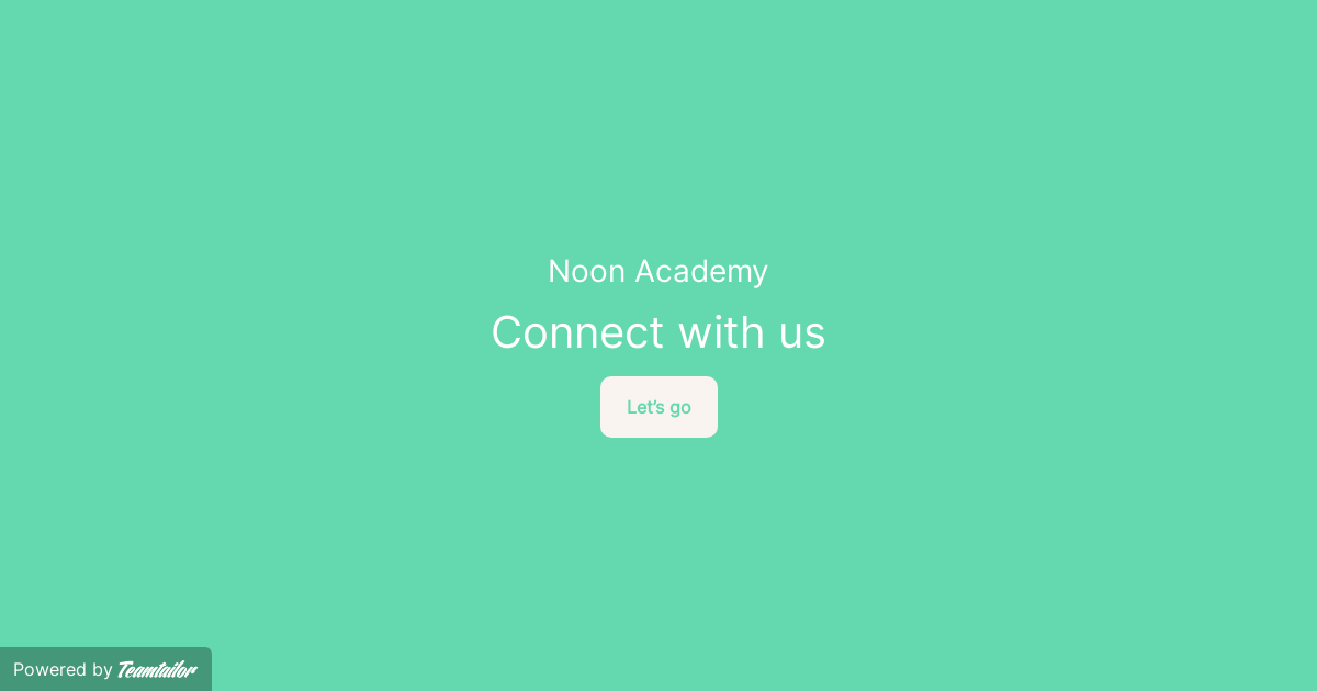 Noon Academy – Connect