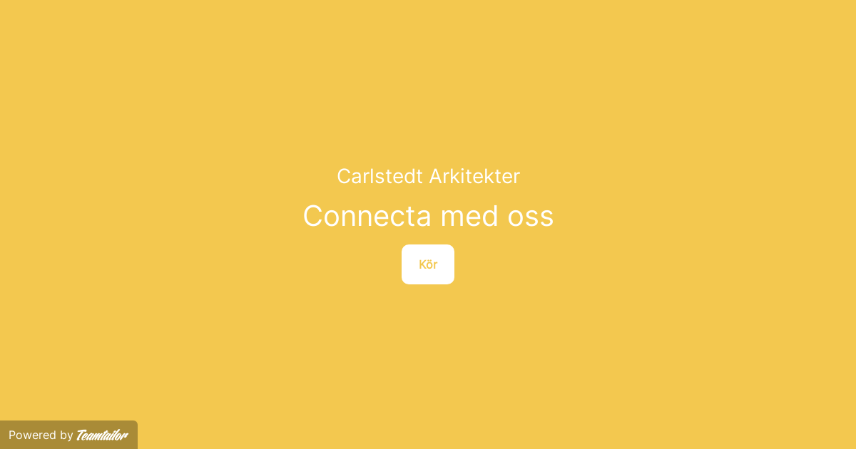 Carlstedt Arkitekter – Connect
