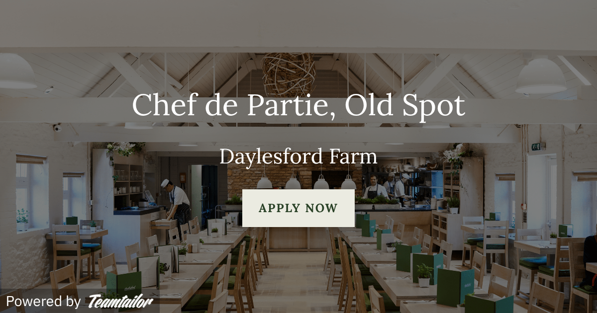 Chef de Partie, Old Spot - Bamford Collection