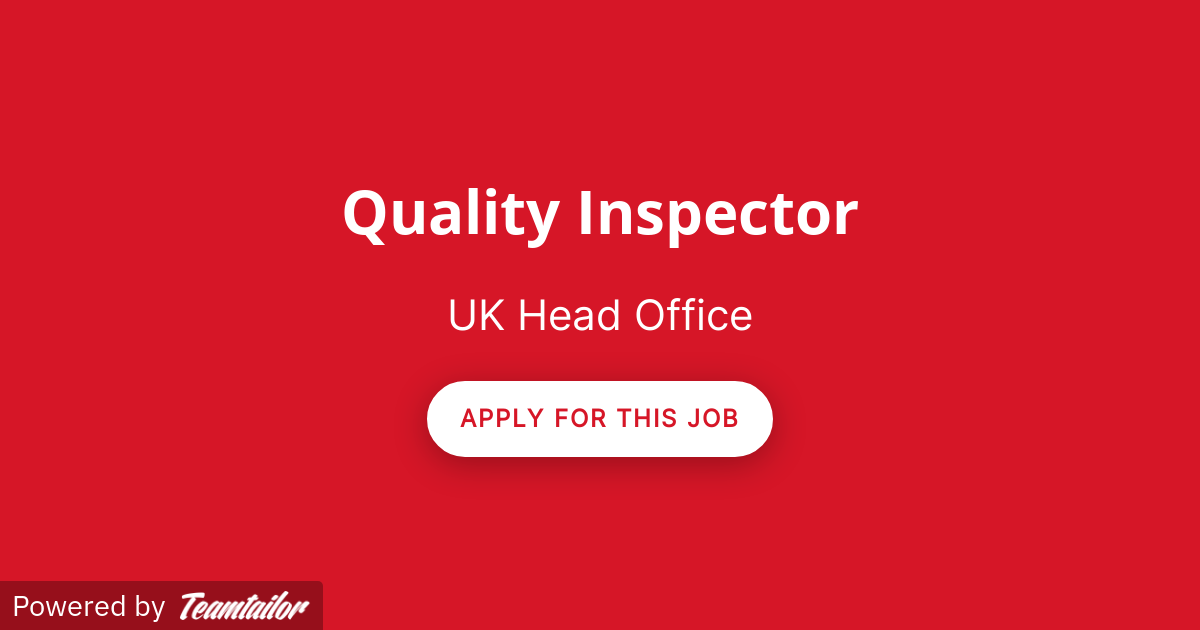 Quality Inspector - Slingco