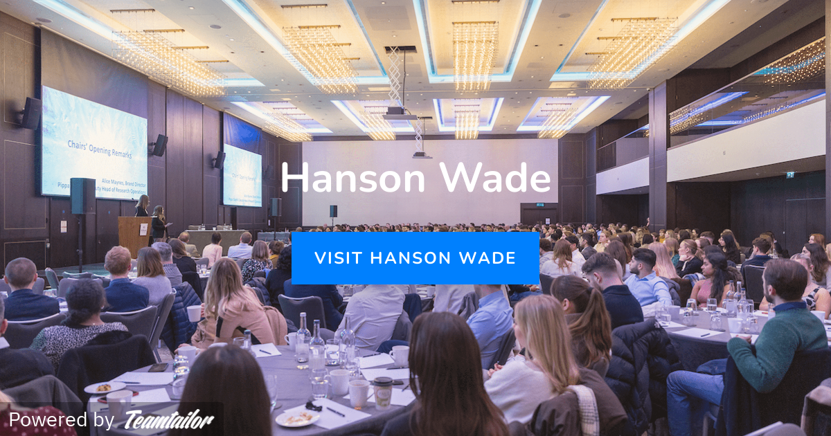 Join our team! - Hanson Wade Group