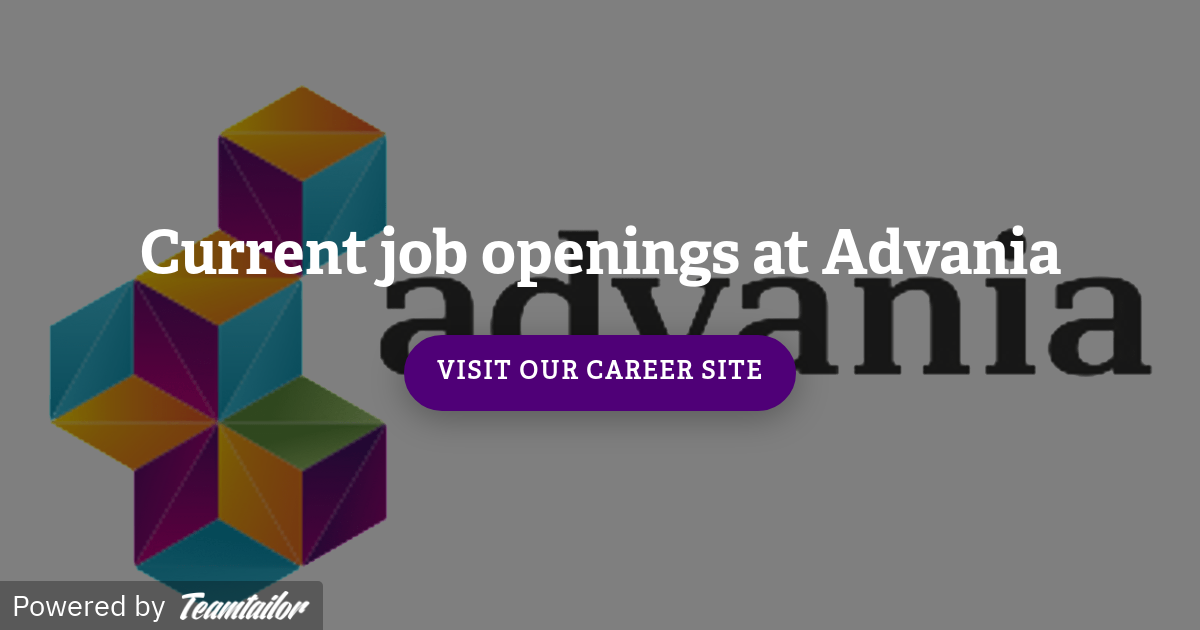 Current job openings - Advania UK