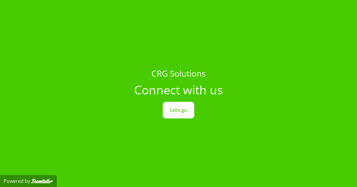 CRG Solutions – Connect