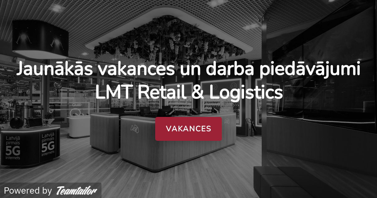 Vakances LMT Retail & Logistics - LMT Retail & Logistics