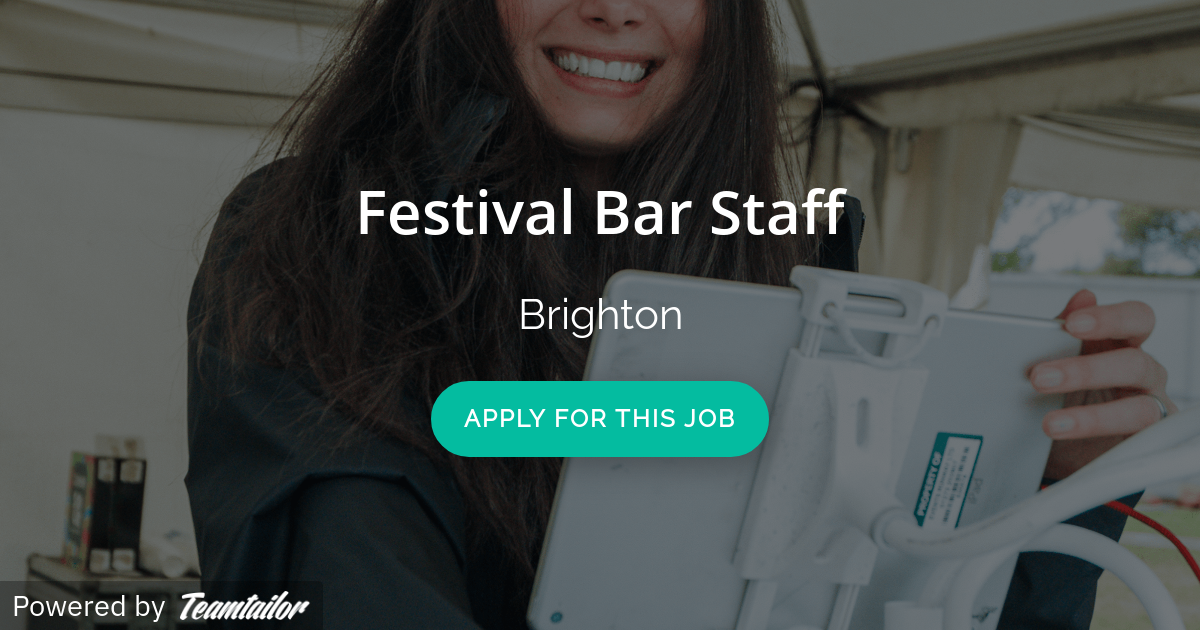 Festival Bar Staff - Hospitality Recruitment Heads