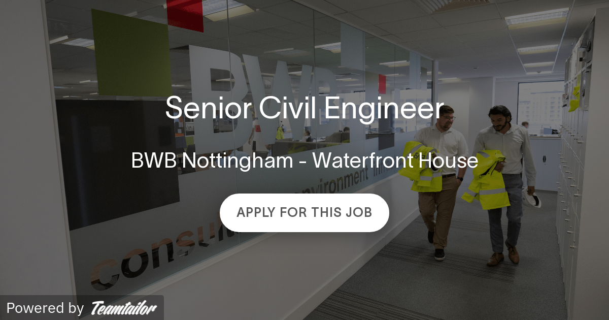 Senior Civil Engineer - BWB Consulting