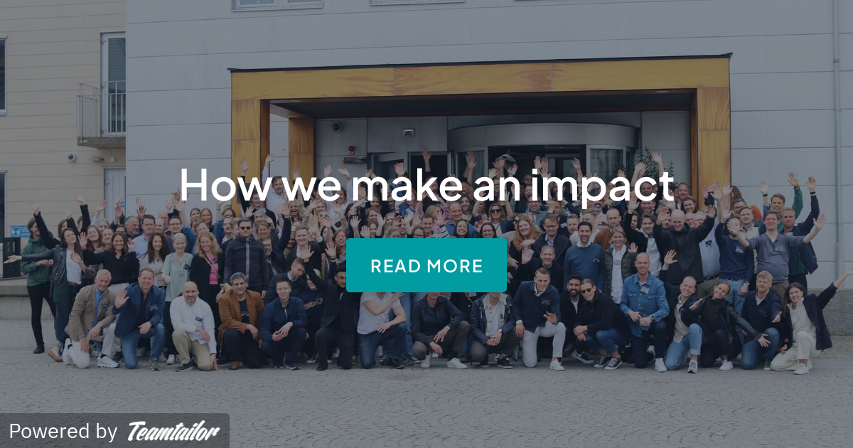 How we make an impact - Stratsys