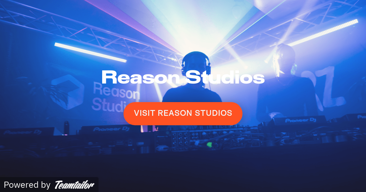 Welcome to our career site - Reason Studios