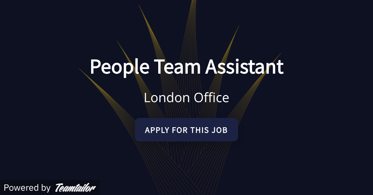 People Team Assistant - Royal College of Pharmacy