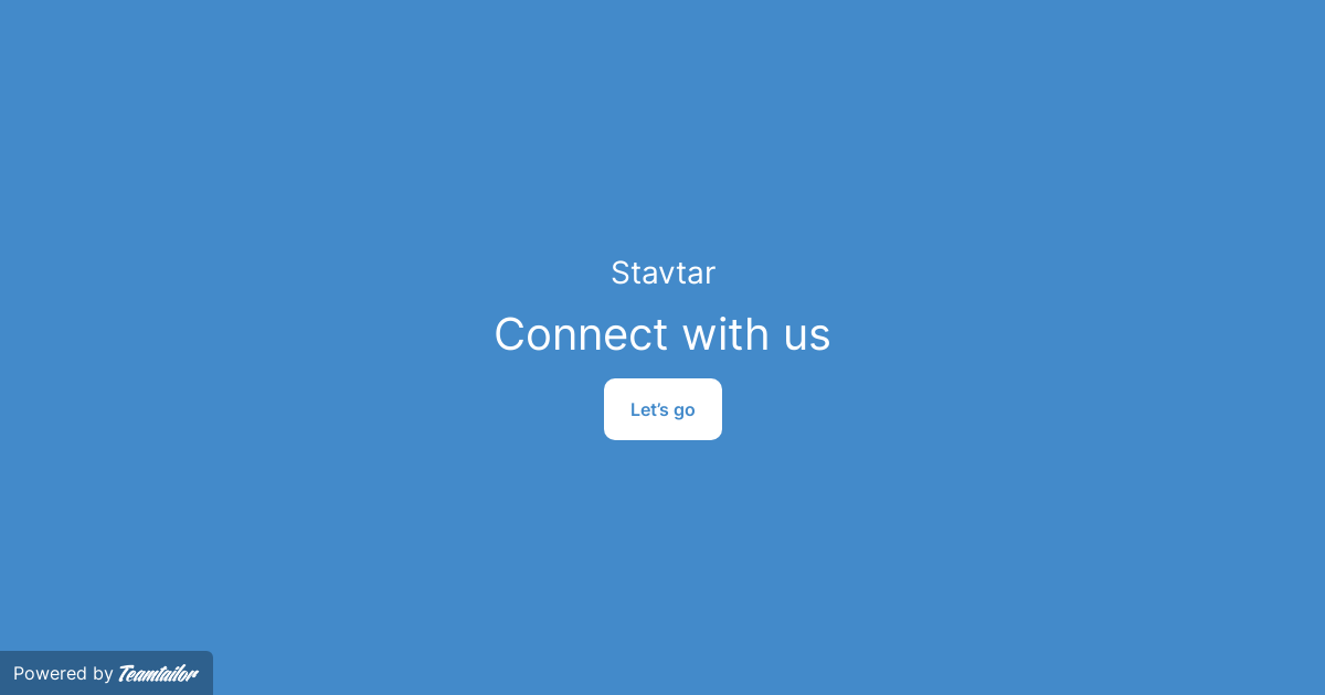Stavtar – Connect