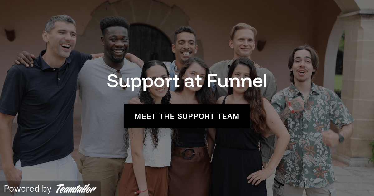 Support Team - Funnel