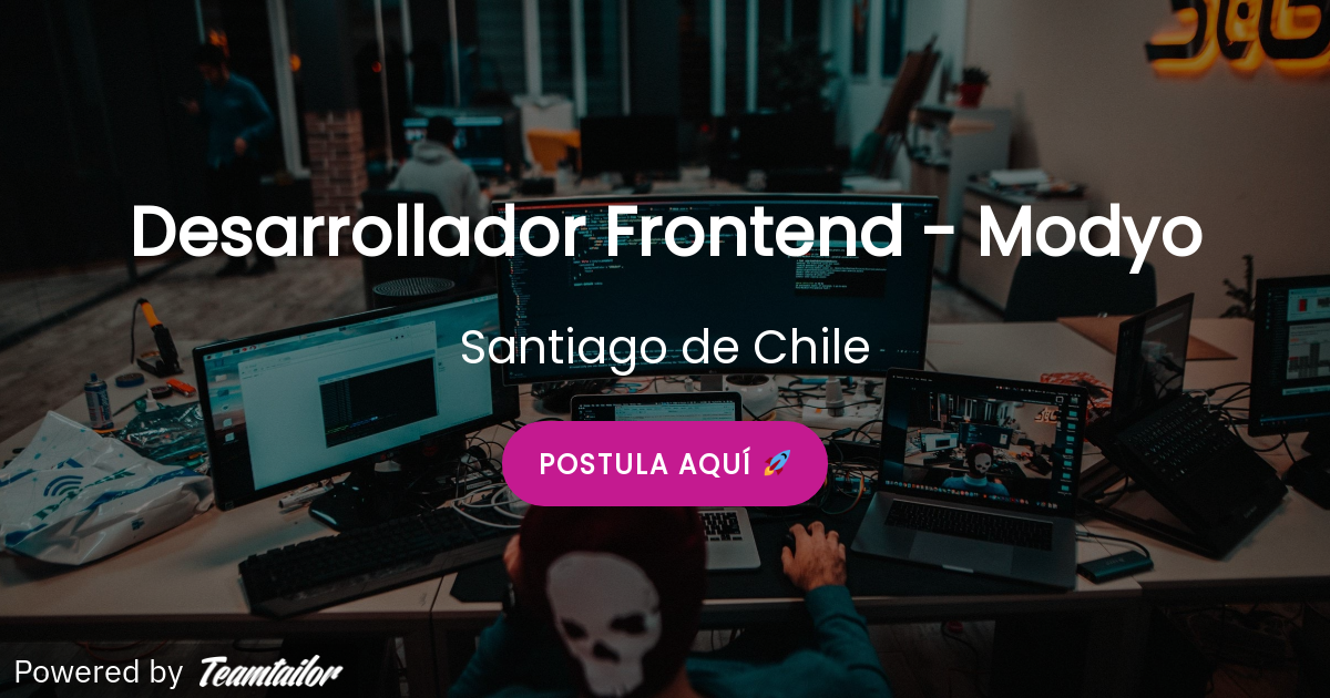 Desarrollador Frontend - Modyo - TINET