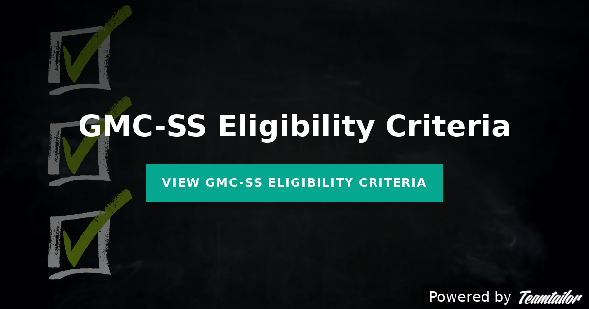GMC-SS Eligibility Criteria - Advancing surgical care. Worldwide.