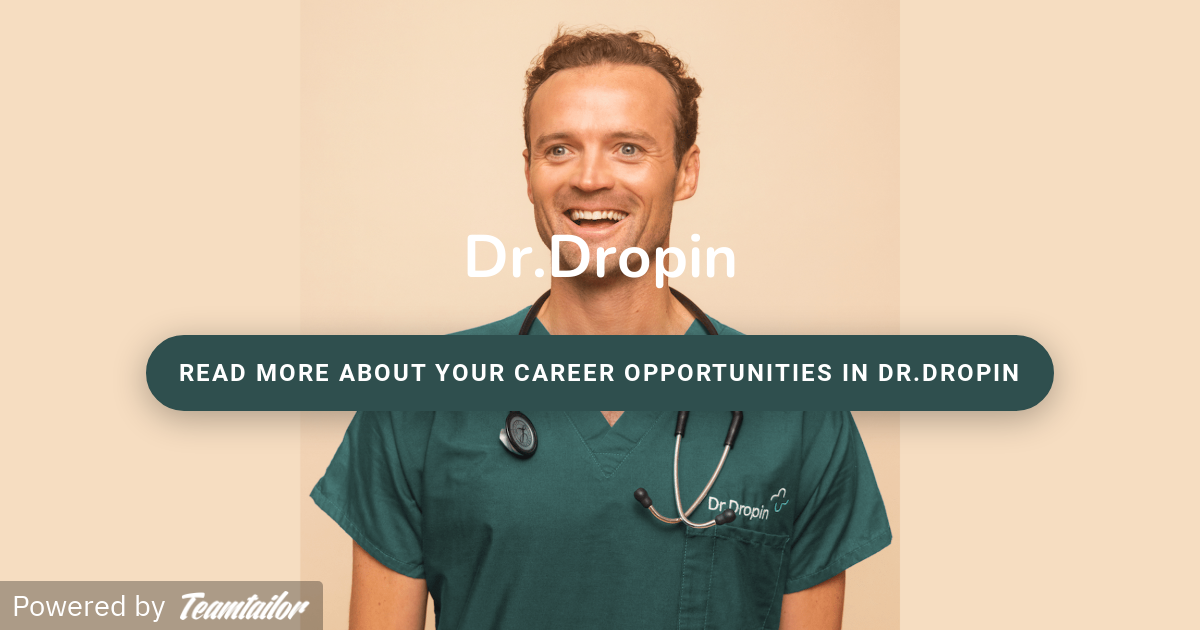 Career opportunities in Dr.Dropin - Dr.Dropin