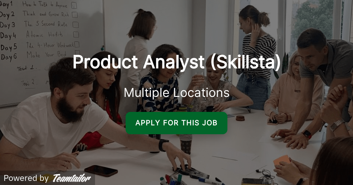 Product Analyst (Skillsta) - Headway Inc