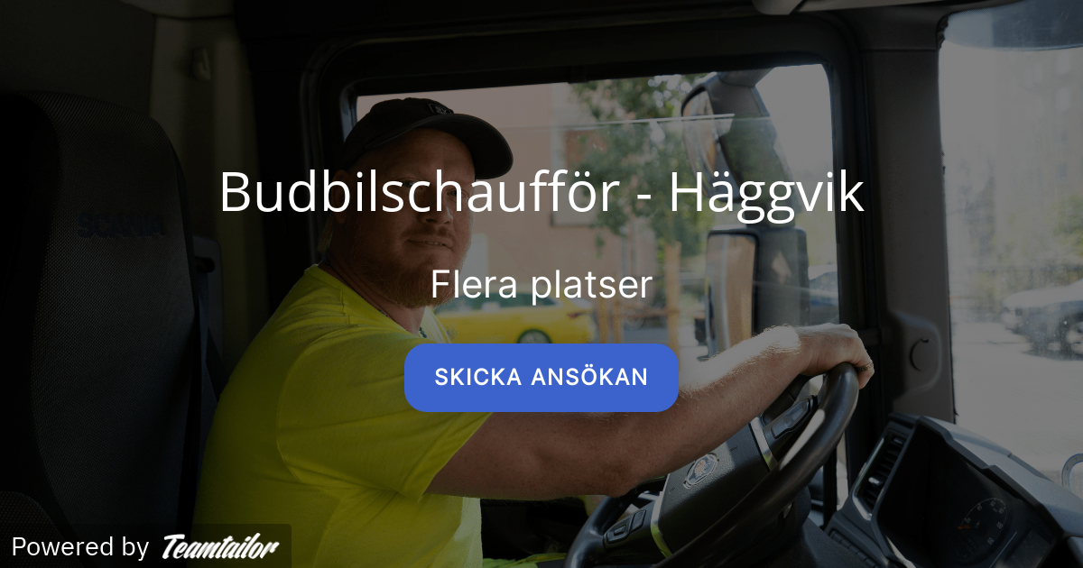 Budbilschaufför - Häggvik - Simplex Bemanning AB