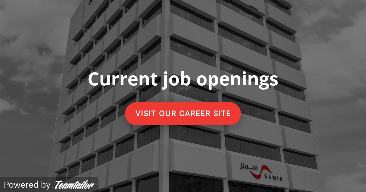 Current job openings - Samir Group