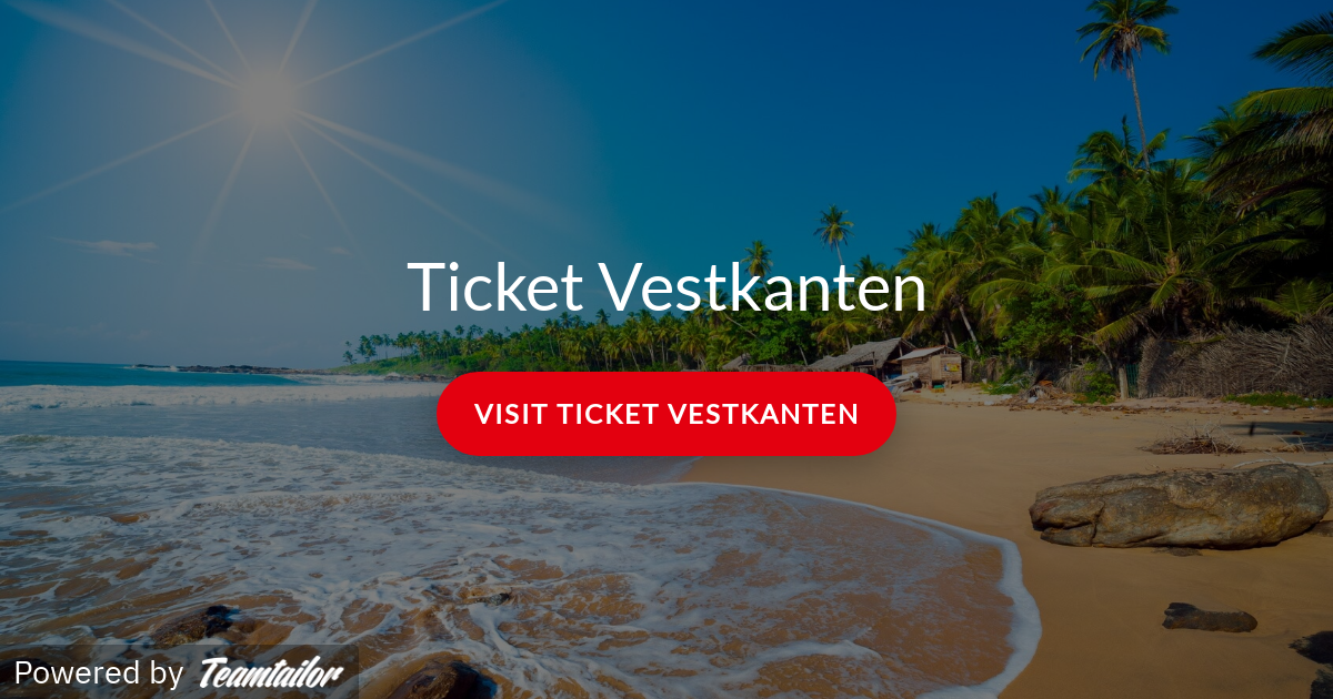 Ticket Vestkanten - Ticket Norge