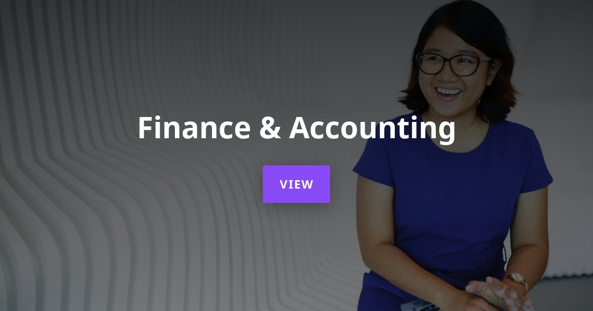 Finance & Accounting - WSA APAC