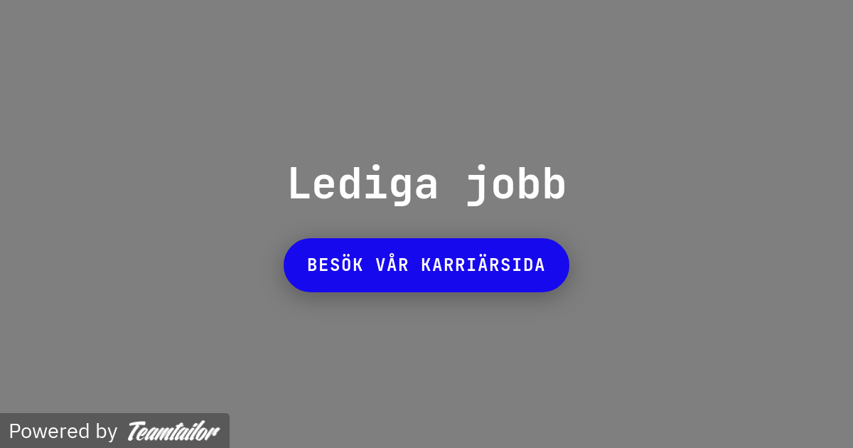 Lediga jobb - Exobe AB