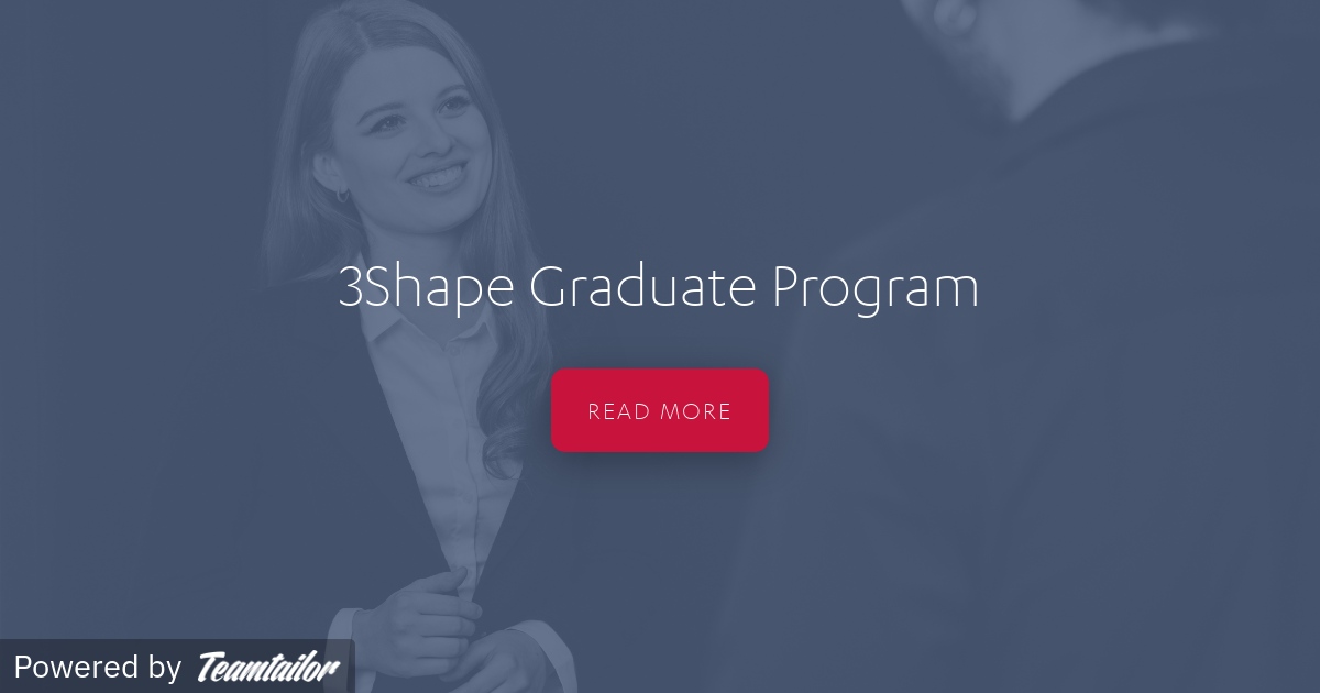 Graduate Program - 3Shape