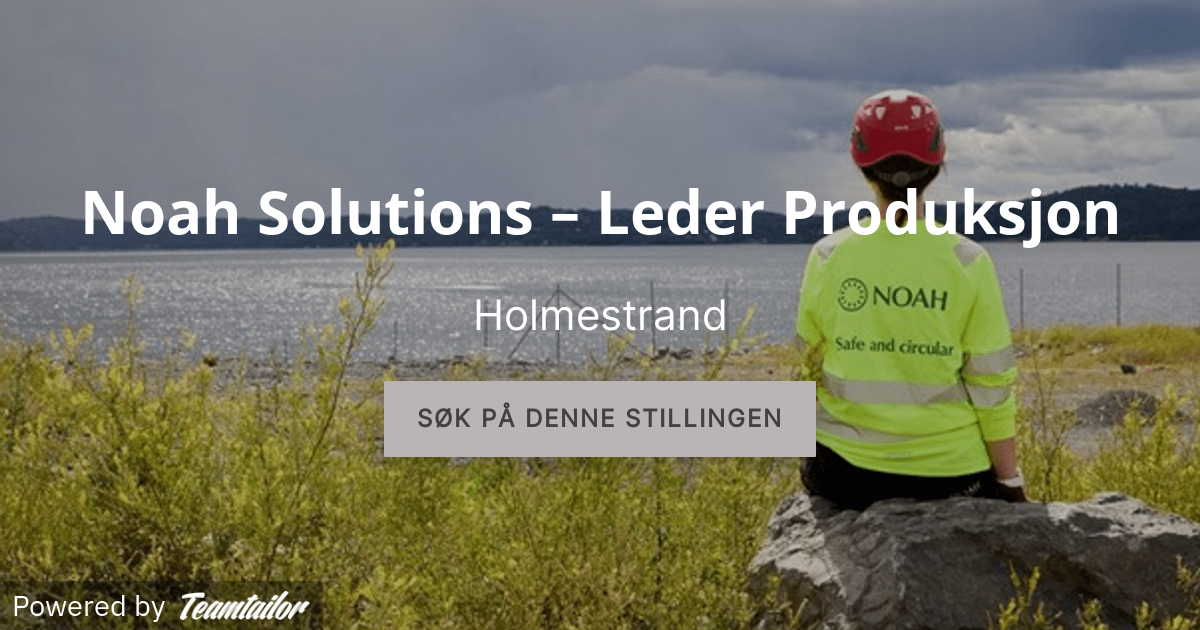 Noah Solutions – Leder Produksjon - Search People